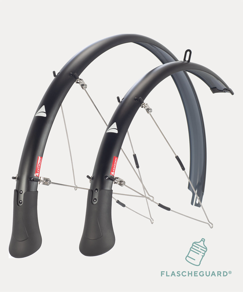 Axiom Flascheguard Fenders – Full-Coverage Bike Fenders for Wet ...