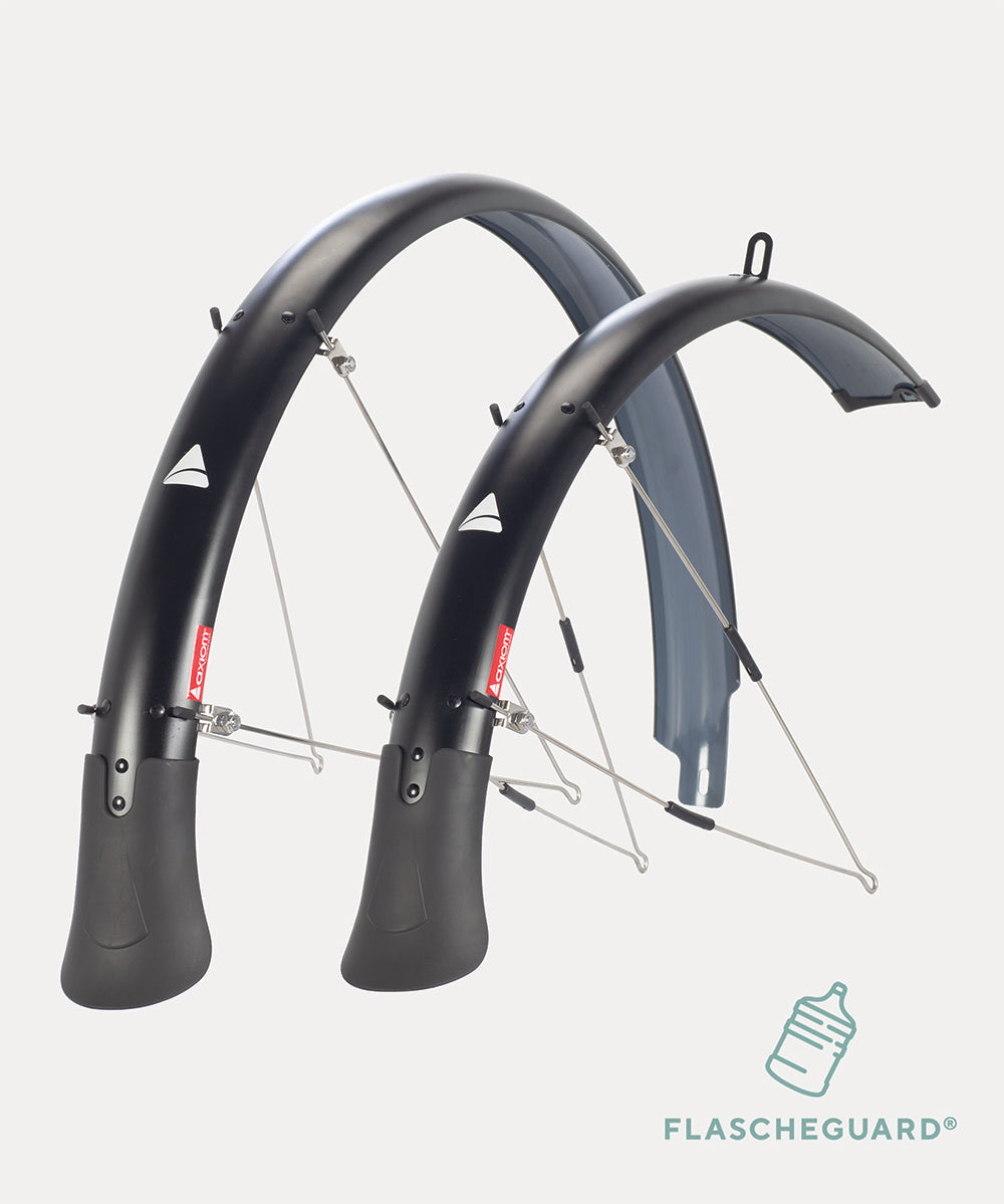 Axiom Flascheguard Fenders – Full-Coverage Bike Fenders for Wet ...